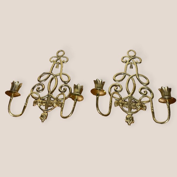 Andrea By Sadek | Accents | Set Of 2 Andrea By Sadek Brass Scroll ...